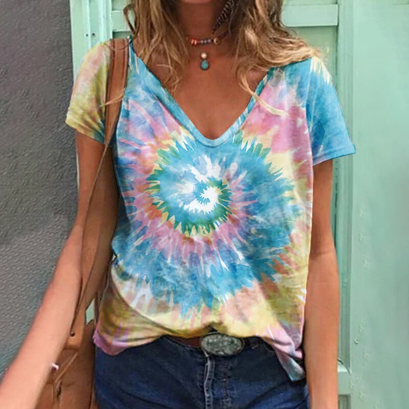 T-shirt Tie and Dye Hippie – Style Hippie